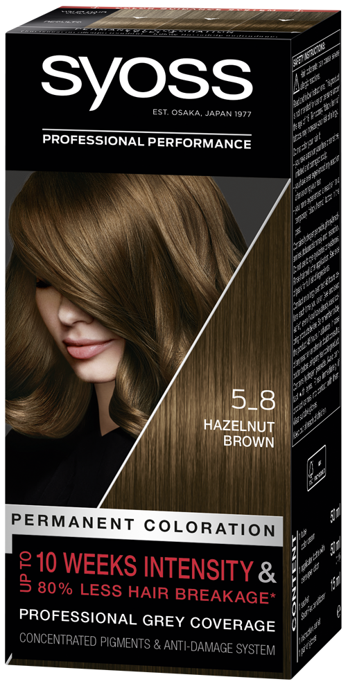 Syoss Permanent Coloration Hazelnut Brown 5_8