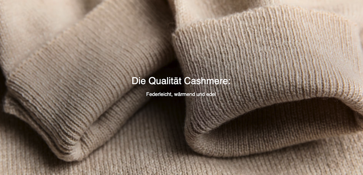 Alles zu Cashmere - auf einen Blick bei windsor.