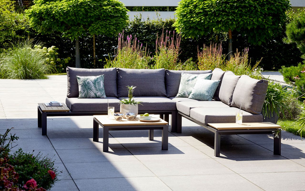 In 4 Schritten zur gemütlichen Gartenlounge