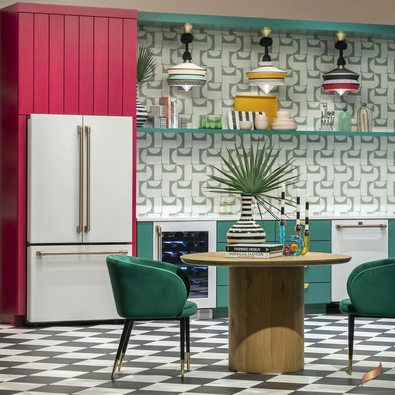 Virtual Café Kitchen Backgrounds for Video Chat | Café Lifestyle