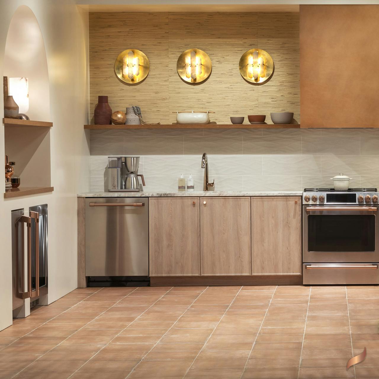 Virtual Café Kitchen Backgrounds for Video Chat | Café Lifestyle