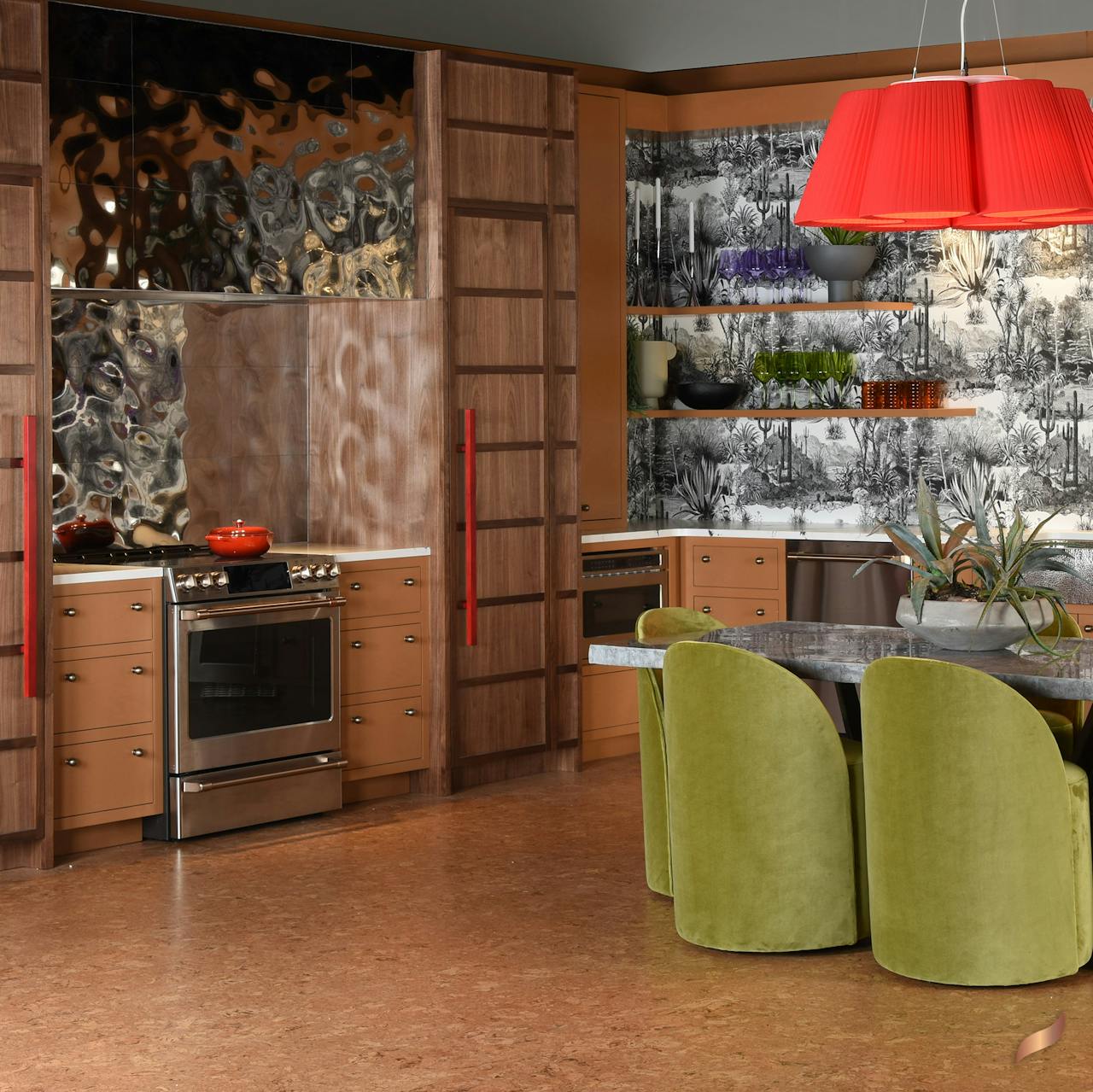 Virtual Café Kitchen Backgrounds for Video Chat | Café Lifestyle